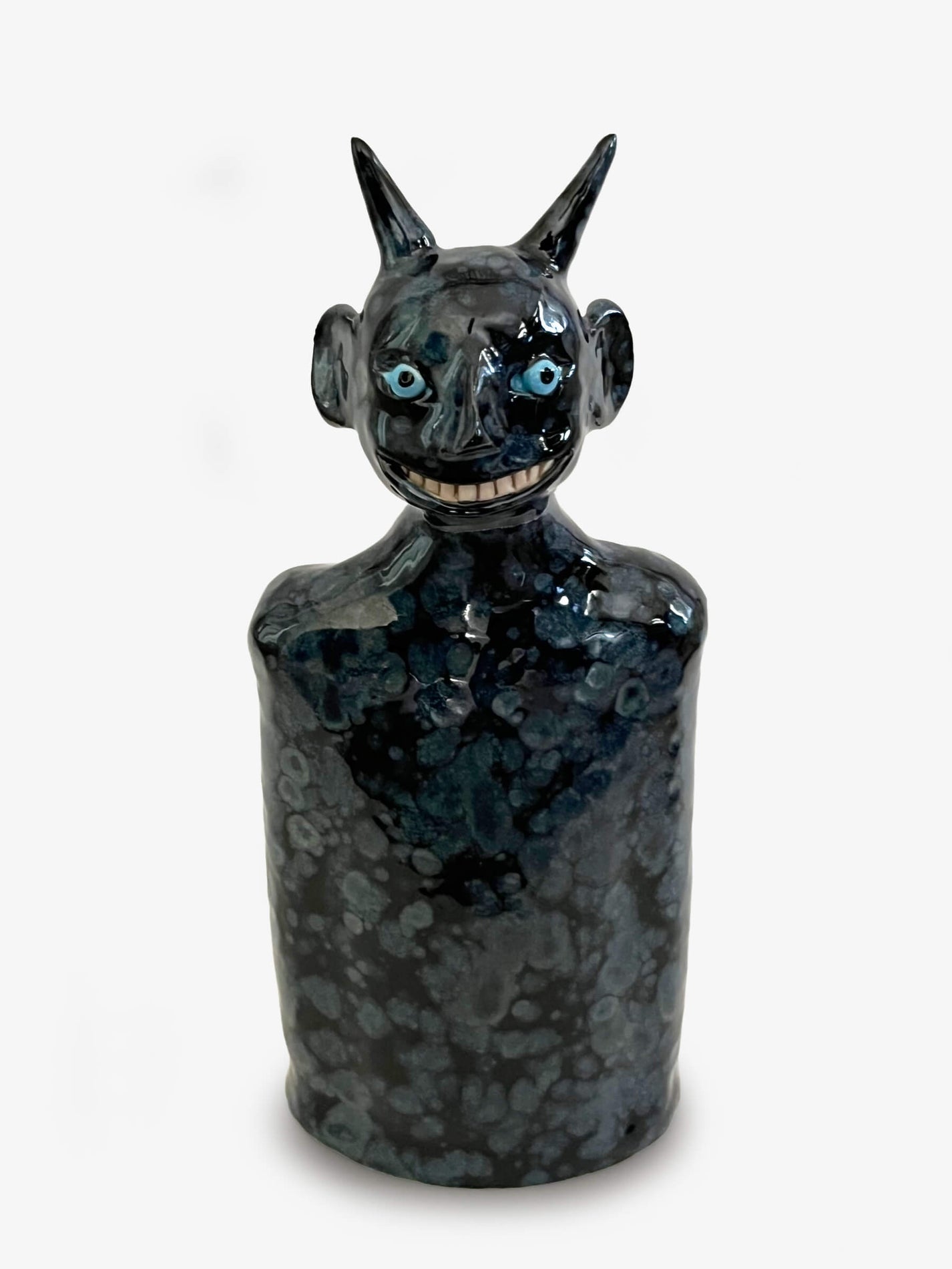 Black Crystal Devil created by Mark Rayner – Gallery 33 New Zealand